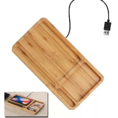 Best Bamboo Wireless Charger | Corporate Gifts