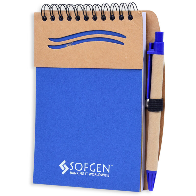 Best Twister Eco-Friendly Notepad with Pen | Corporate Gifts